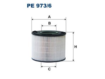 Palivový filtr FILTRON - FI PE973/6 | E-shop LKQ CZ s.r.o.
