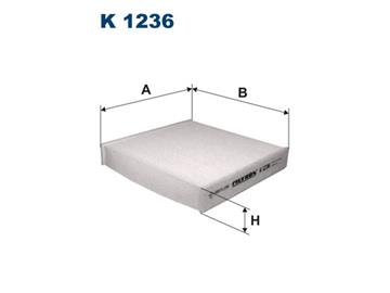 Kabinový filtr FILTRON - FI K1236 | E-shop LKQ CZ s.r.o.
