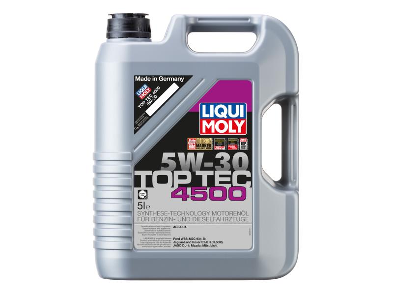 LIQUI MOLY TOP TEC 4500 5W-30 - 5 l - LQ 2318 | E-shop LKQ CZ s.r.o.