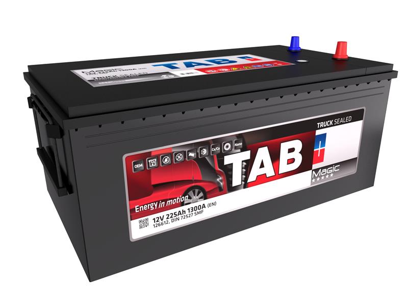 225Ah L,s.p.1300A, 12V, 517×275×214, TAB Magic Truck - TAB 126612 | E ...